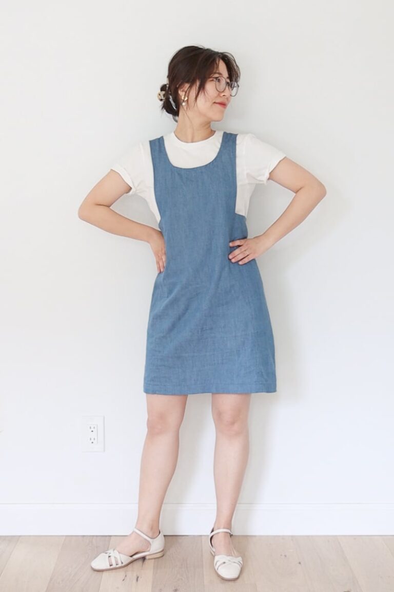 10 Free Pinafore Dress Patterns That Are So Cute! - Sage & Lilac