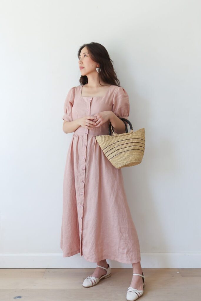 A Square Neck Dress Pattern That’s Romantic & Comfortable – Meet ...