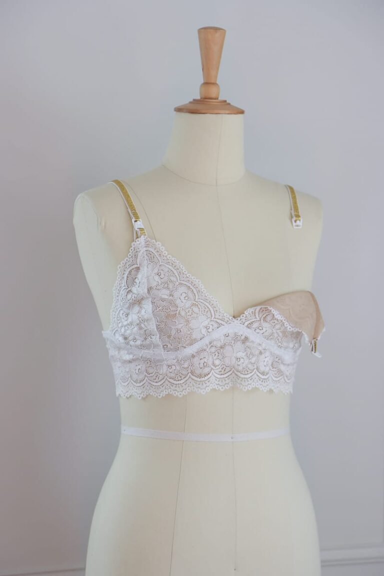 DIY Comfy Nursing Bra with Free Pattern - Sage & Lilac