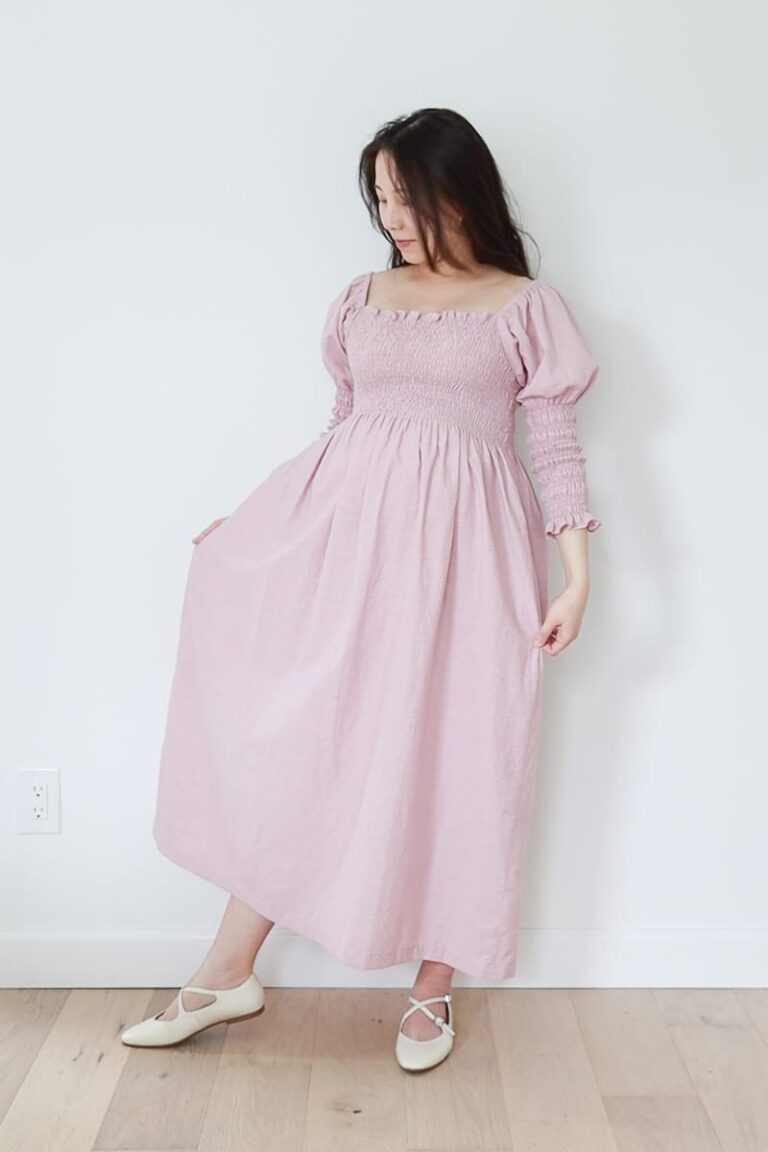 10 FREE Easy Beginner Dress Sewing Patterns - Sage & Lilac